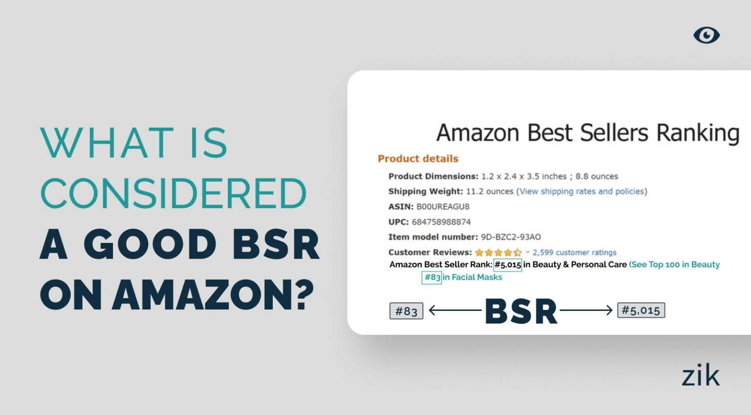 Amazon Best Sellers Rank: What It Means & Why It Matters - ZIK ...