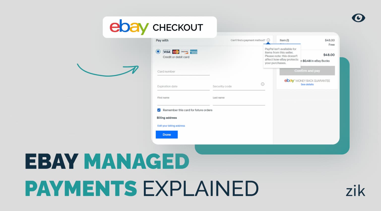 How to Get Paid on eBay with Managed Payments - ZIK Analytics' Blog