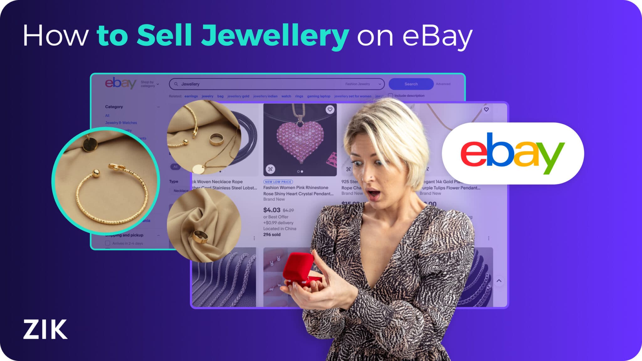 How to Sell Jewelry on eBay in 2026 - ZIK Analytics' Blog