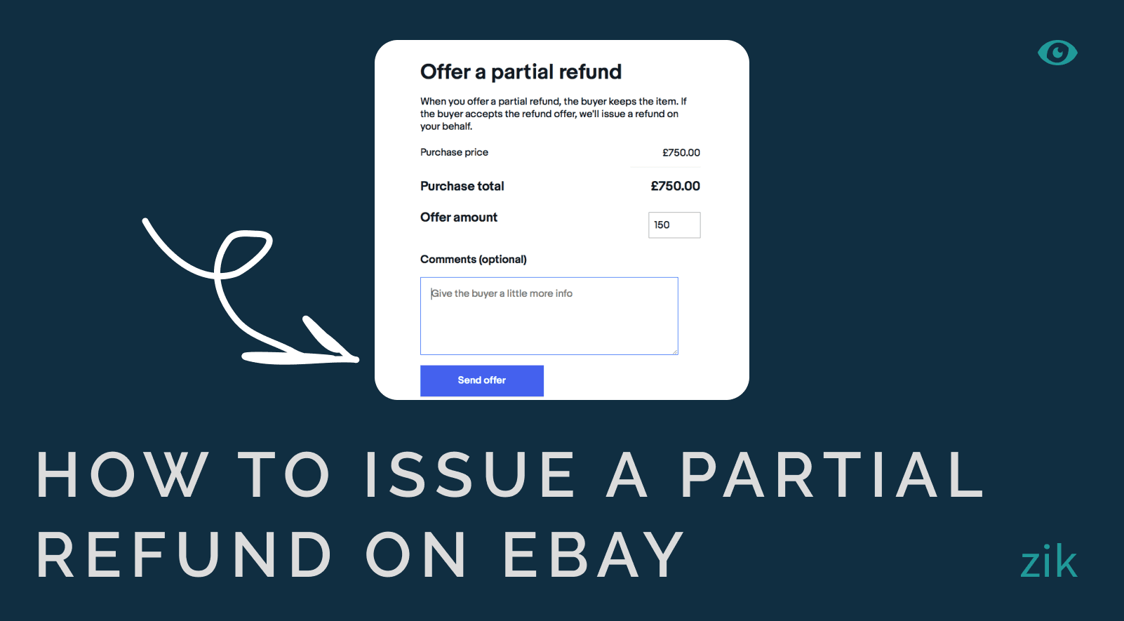 How to Issue Partial Refund on eBay – ZIK Analytics' Blog